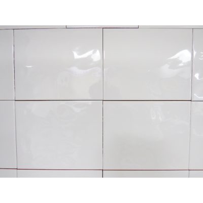 Bumpy White Ceramic Wall Tile 250mm x 400mm – New Image Tiles