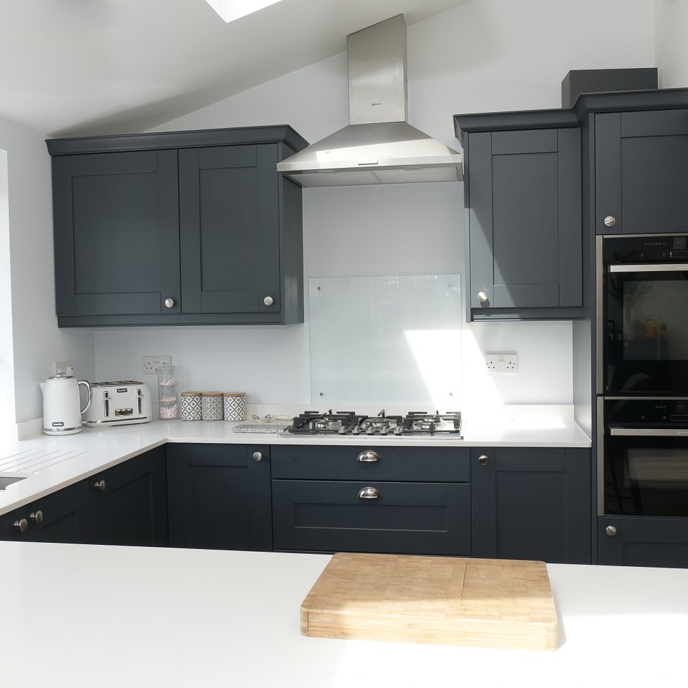 Midnight Blue Shaker Kitchen – New Image Tiles