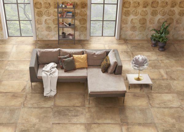 Origo Fuoco Porcelain Stone Effect Tile 600mm x 900mm | New Image Tiles