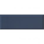 Edge Atlantico Blue Ceramic Bevelled Edge Gloss Metro Tile