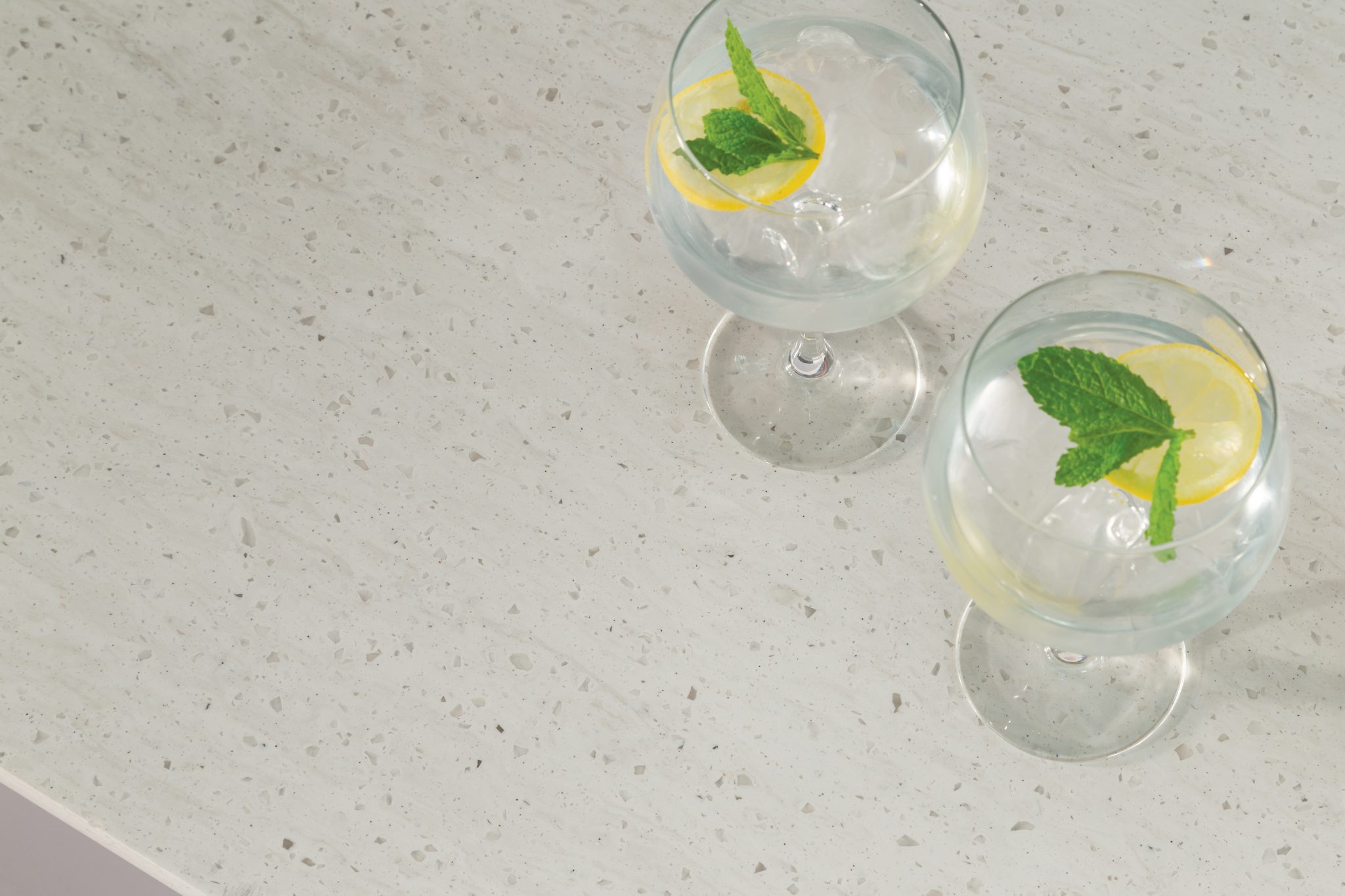 Travertine Haze Composite Worktop | New Image Tiles