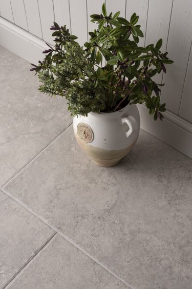 Hartland Priory Grey Porcelain Stone Effect Tile 600mm x 900mm | New ...