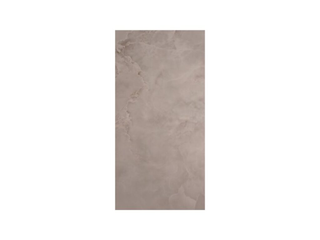 Gemstone Pearl Grey Porcelain Onyx Effect Tile 600mm x 1200mm