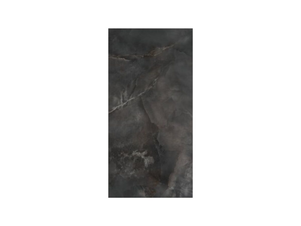 Gemstone Smokey Quartz Blue Brown Porcelain Onyx Effect Tile