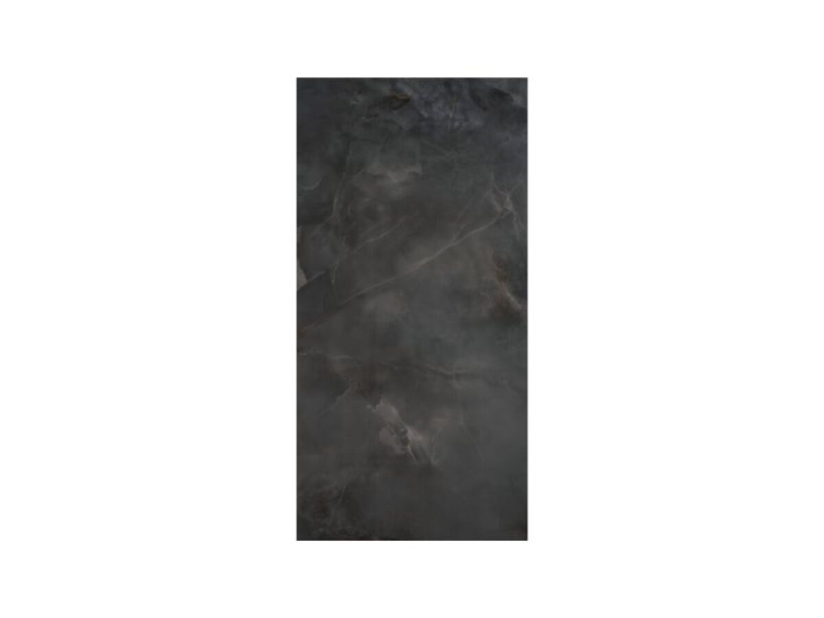 Gemstone Smokey Quartz Blue Brown Porcelain Onyx Effect Tile