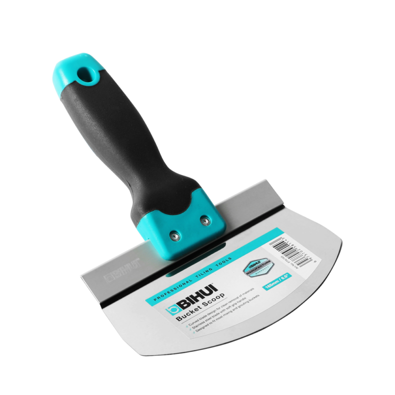 Stainless Steel Round Bucket Scoop | Tools | New Image Tiles