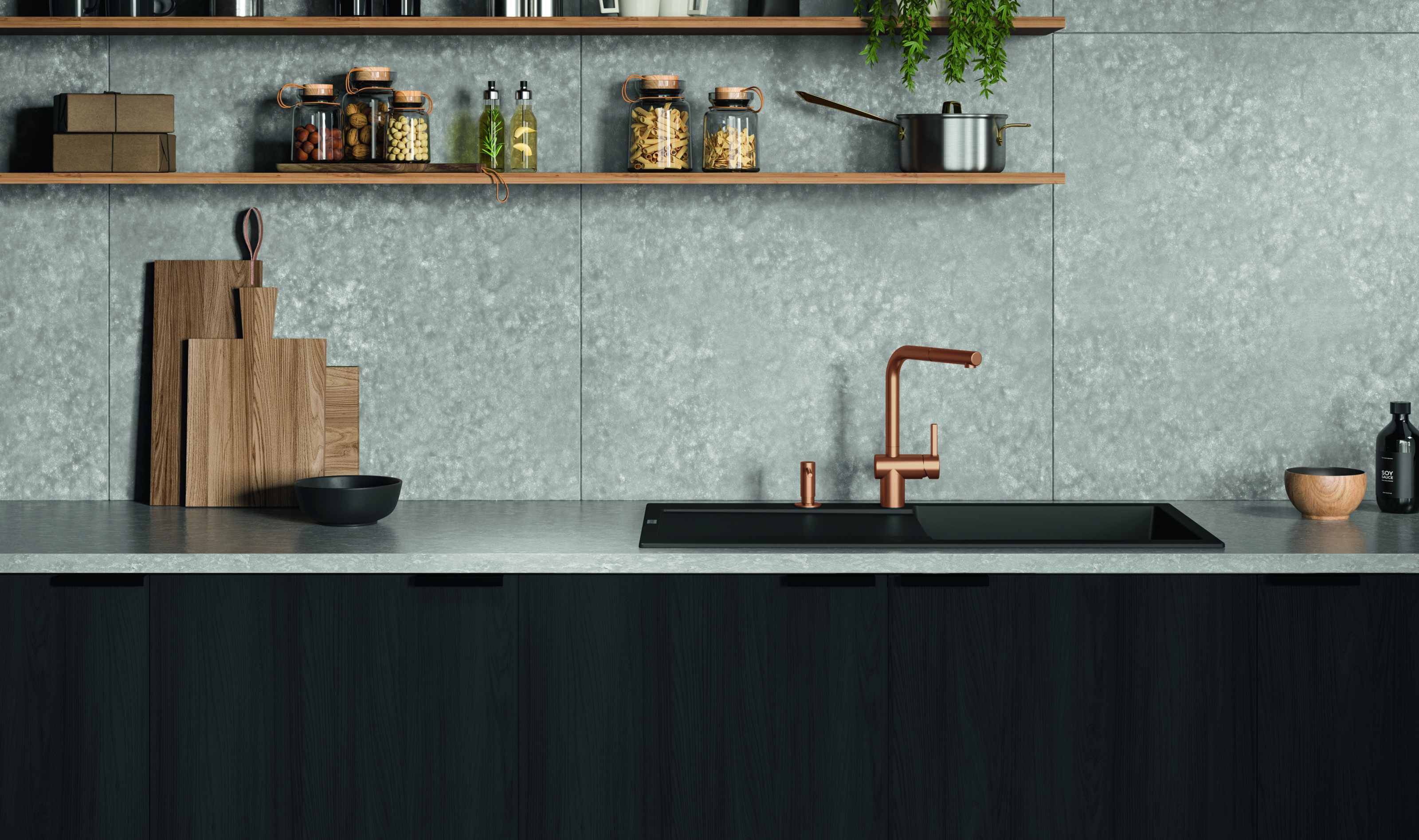 Copper Kitchen Taps | New Image Kitchens Weymouth