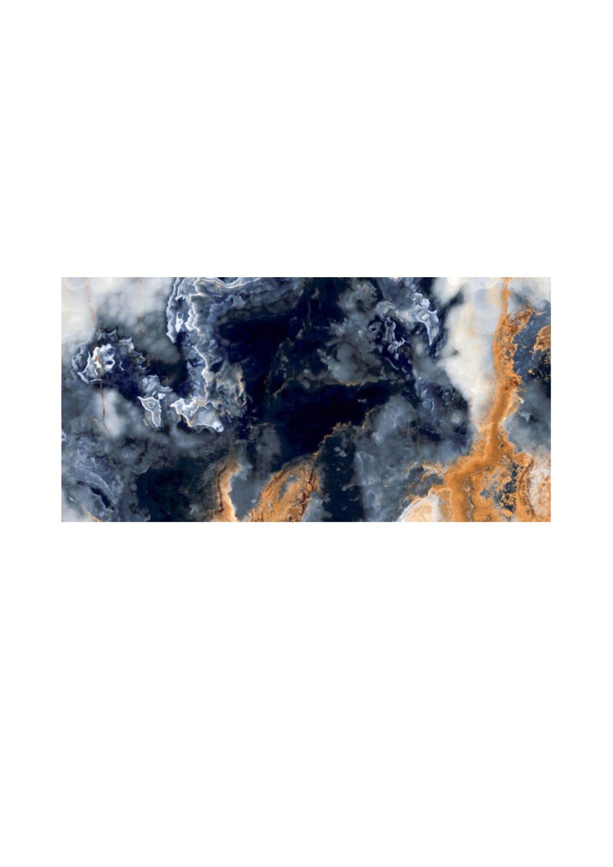 Pacific Blue Porcelain Marble Effect Tile 600mm x 1200mm | New Image Tiles