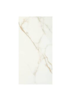 Bianco Oro White & Gold Porcelain Marble Effect Tile