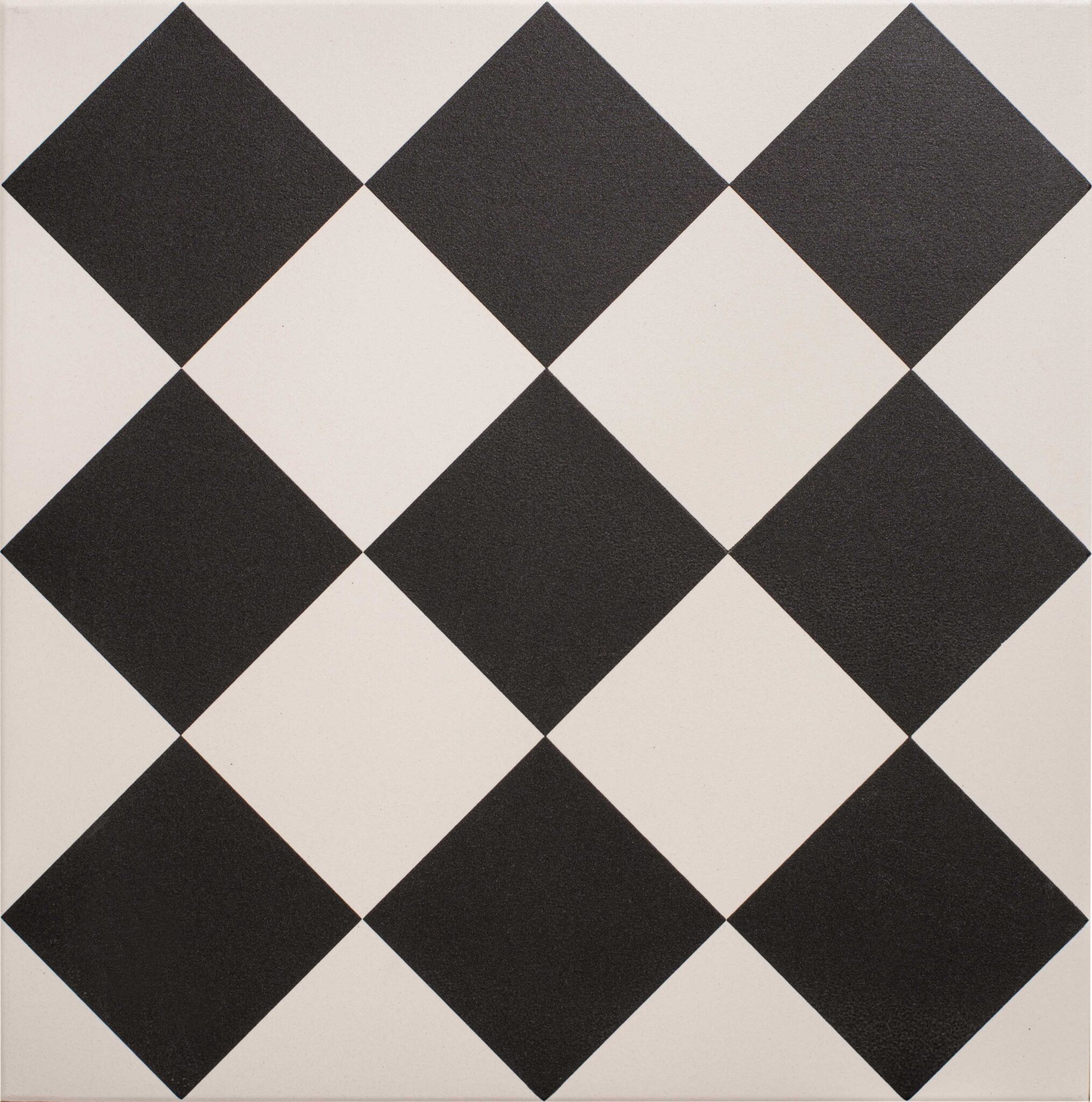 Harlequin Small Porcelain Black Chequerboard Square Tile 298mm x 298mm ...