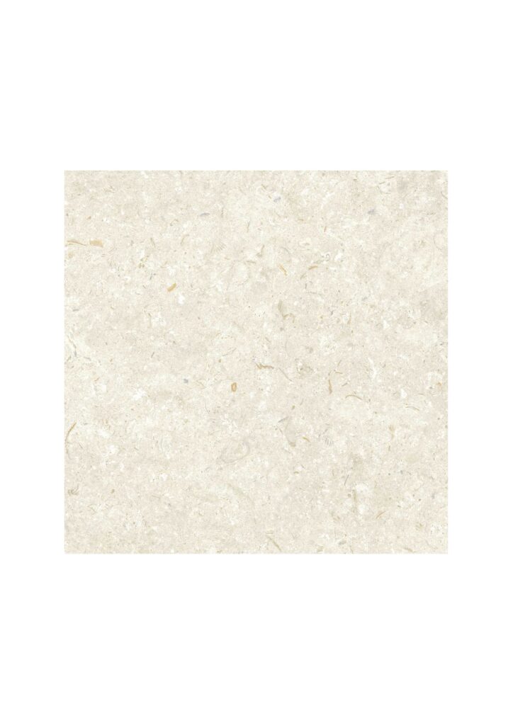 Fossil Bone Beige Porcelain Limestone Effect Square Tile