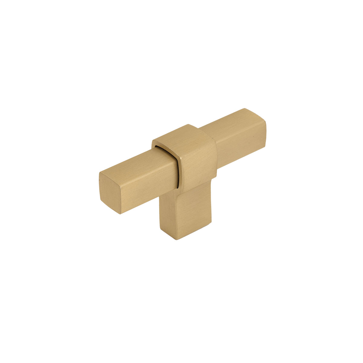 K1-380 T-Bar Handle Brushed Brass – New Image Tiles