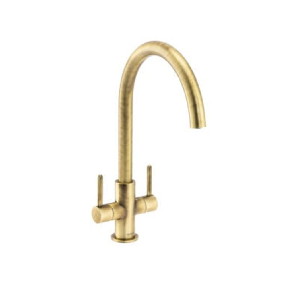 Brushed Brass Kitchen Taps | New Image Kitchens Weymouth