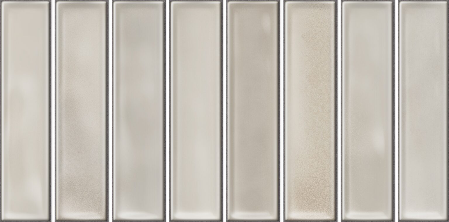 Alba Beige Mosaic Effect Ceramic Wall Tile 150 x 300mm